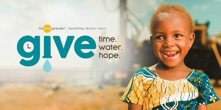 charity: water - Providing Water for Everyone in Need | Smile Generation